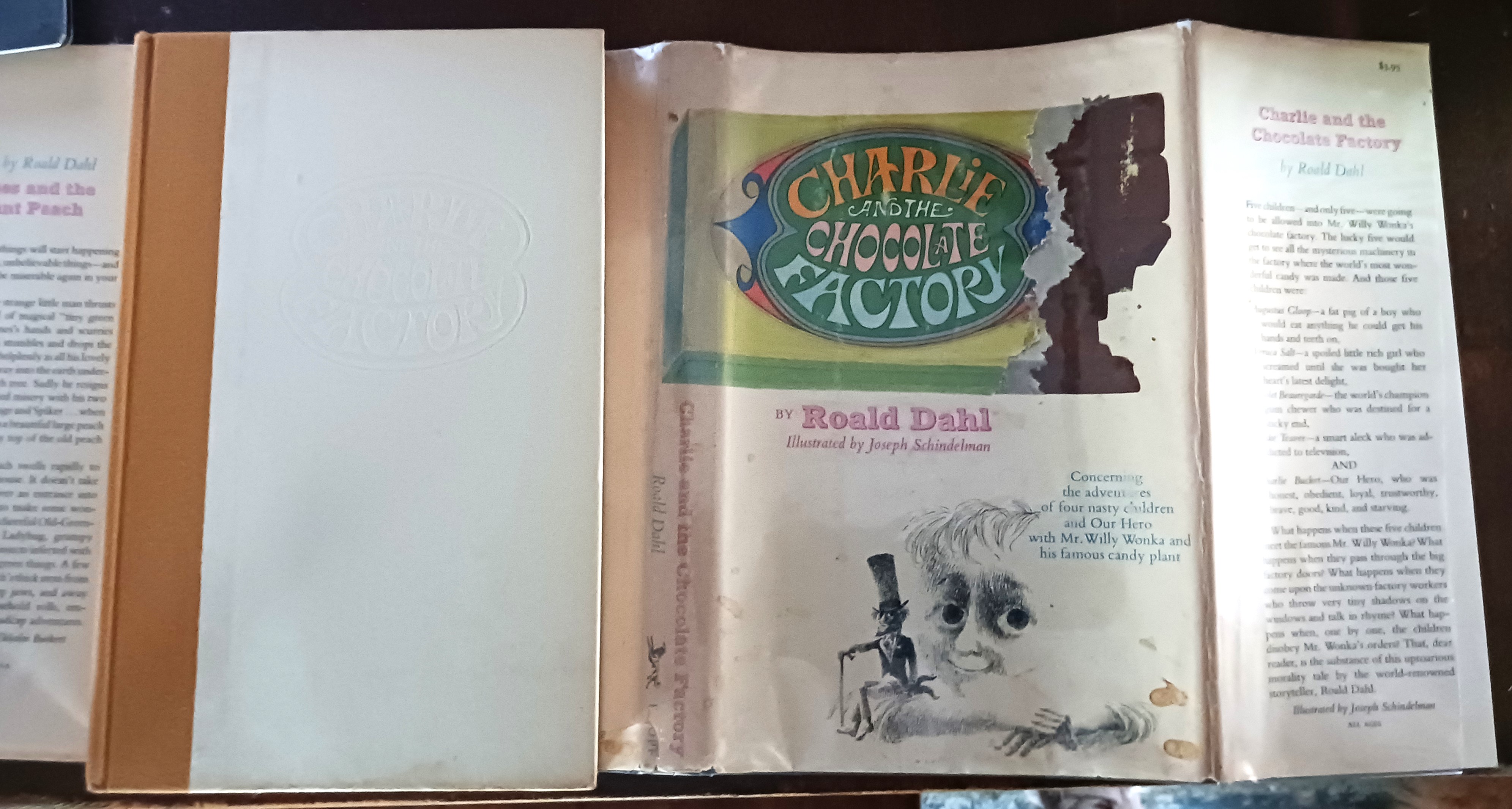 Charlie And The Chocolate Factory Original Book Cover